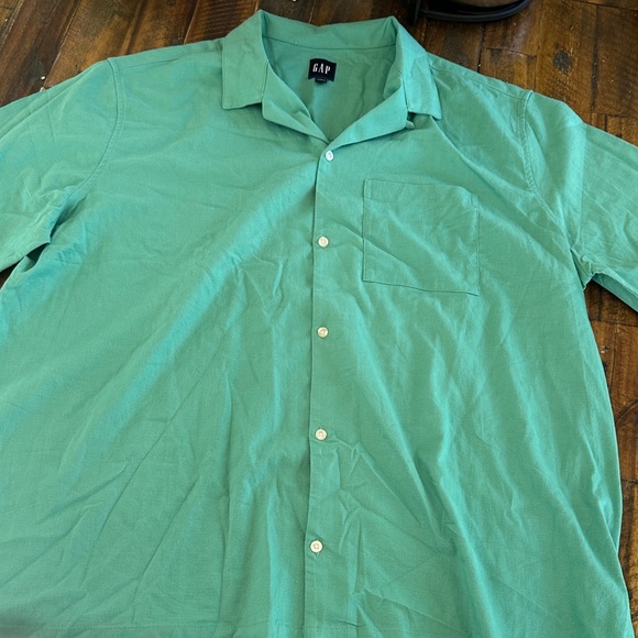 GAP | Shirts | New Gap Button Up Linen Shirt | Poshmark